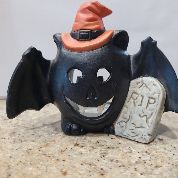Holiday | Ceramic Votive Bat Halloween Style | Poshmark